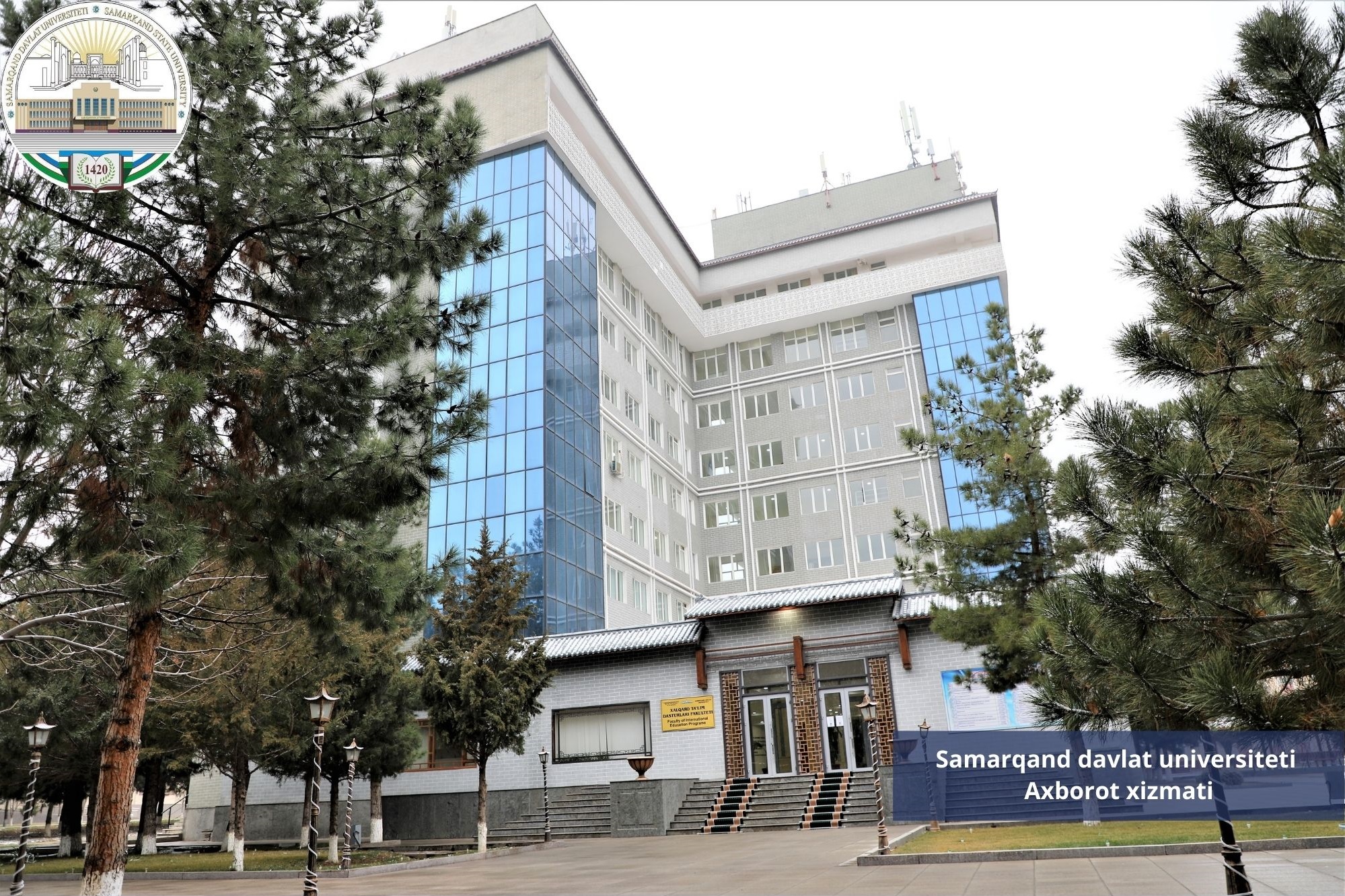 Samarqand davlat universiteti Konfutsiy maydonidan fotolavhalar